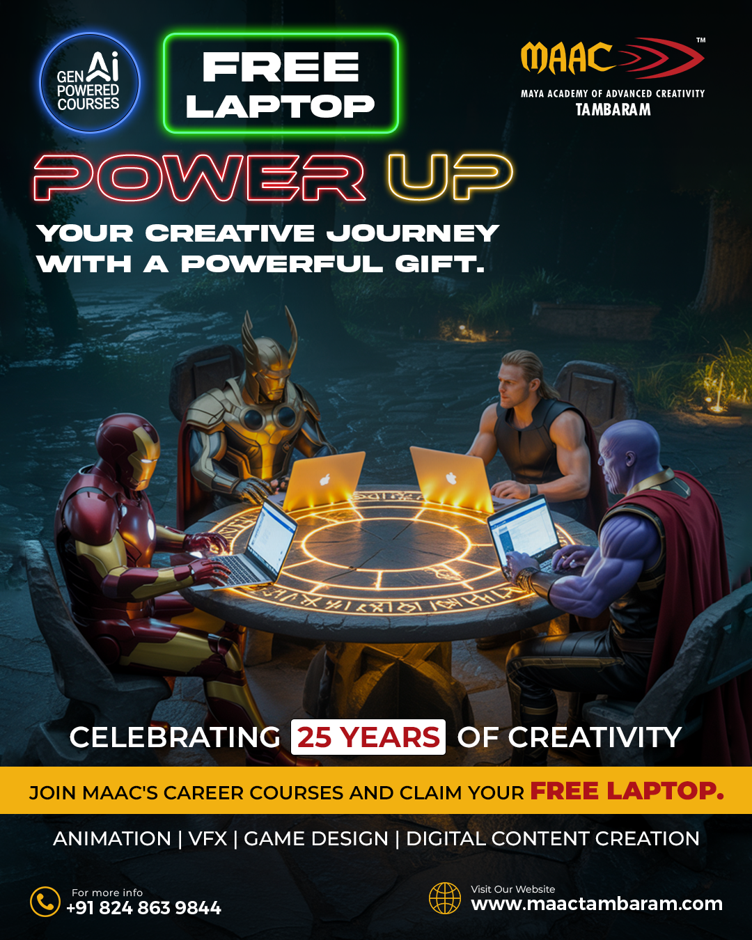 24FPS - Animation & VFX Awards by MAAC